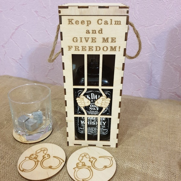 Laser Whiskey Box File - Etsy