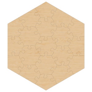 Laser Cut Puzzle File Set of 5 SVG Bundle Puzzles. Xtool Puzzles ...