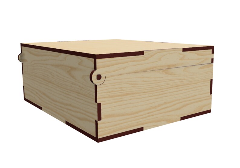 Personalized Box in Size | Specify the Size You Want | Custom Wood Box ...