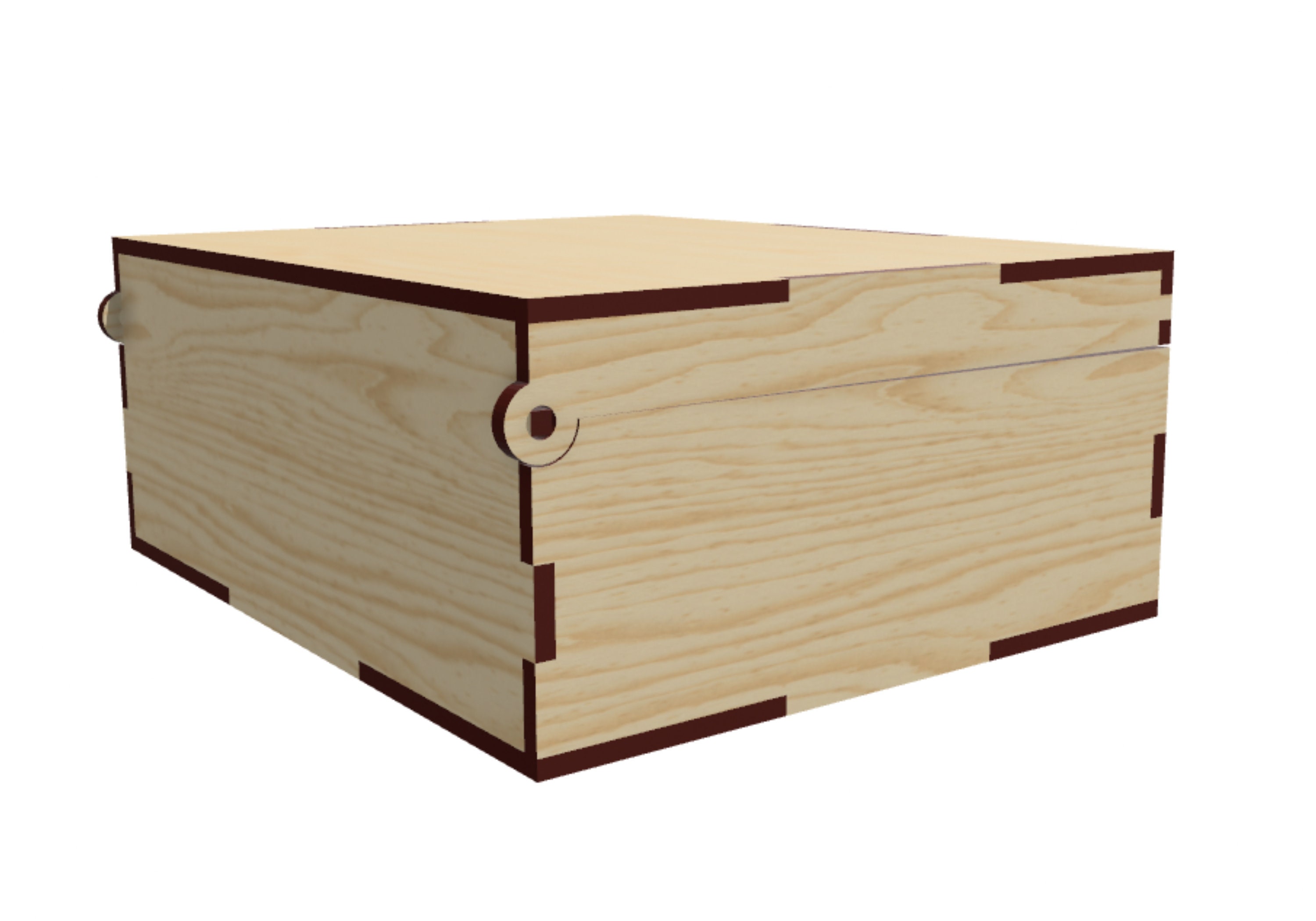 Personalized Box in Size | Specify the Size You Want | Custom Wood Box ...