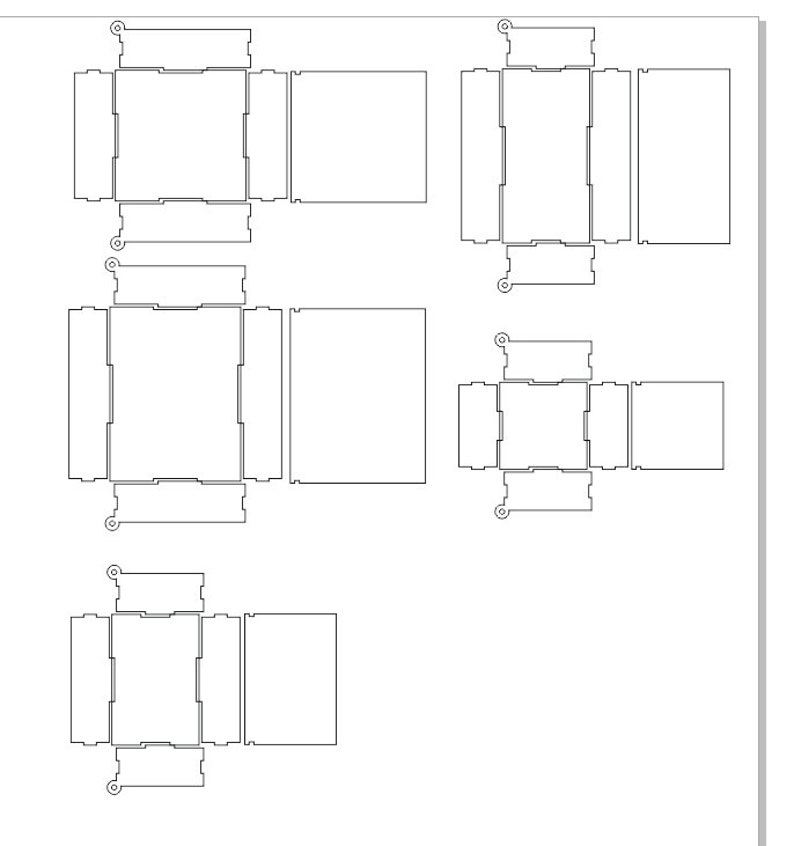 Laser Cutting Box by Size, Custom Box, Hinged Lid Boxes, Custom Wood ...