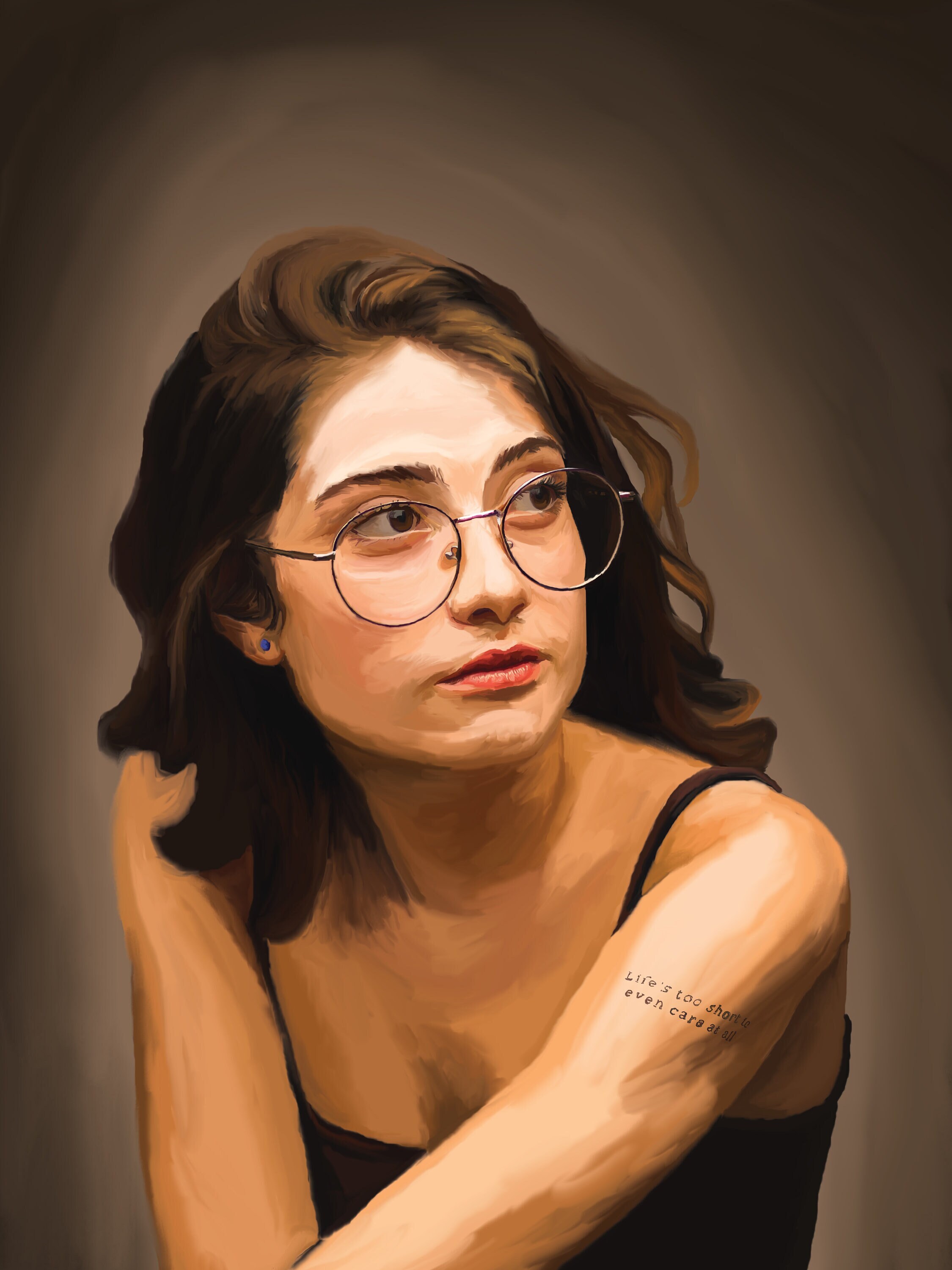 Portrait From Photo, Digital Hand Drawn Painting, Custom Digital ...