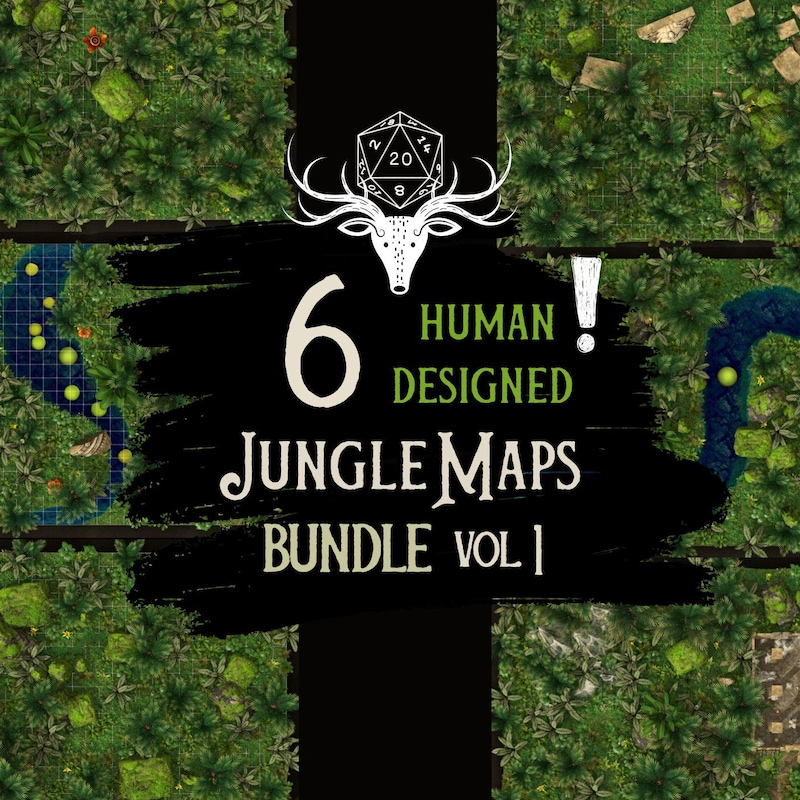 Dnd Jungle Battle Maps - Etsy