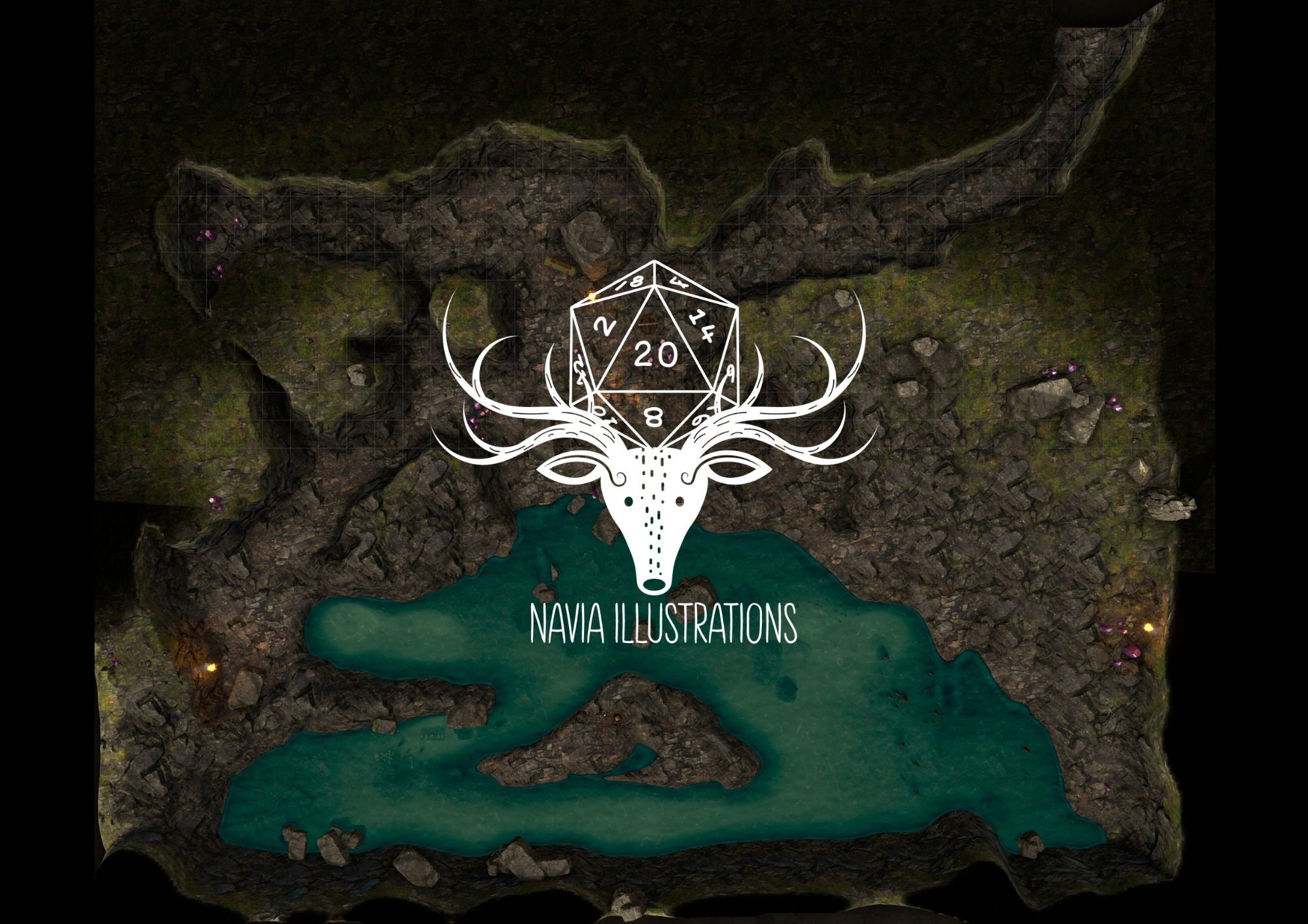 Cave Maps Pack Human Designed 6 Map Bundle Dnd Battle Map - Etsy