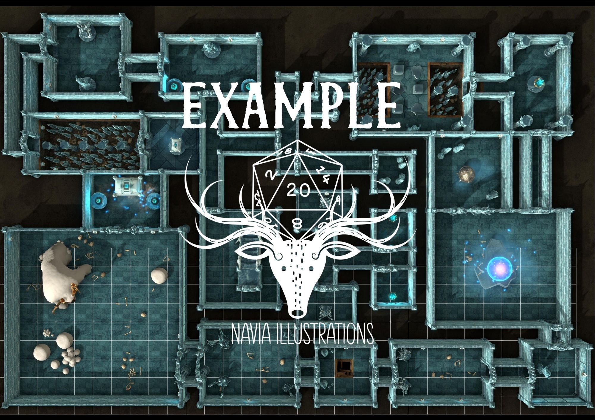 Custom Battle Map Dnd Map Comission Customised D&D Digital - Etsy Australia