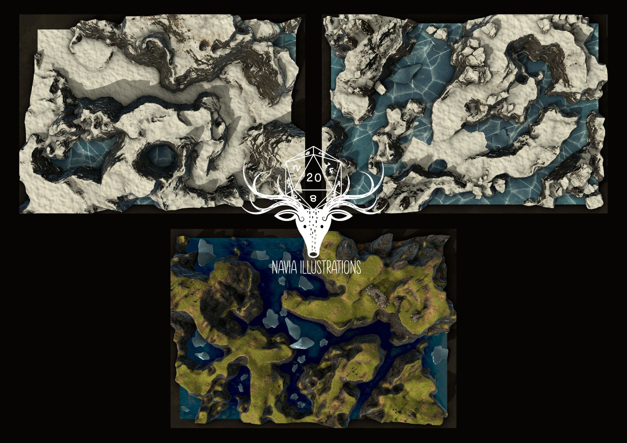 Mountains Dnd Battle Maps Human Designed Map Mountain Camp - Etsy