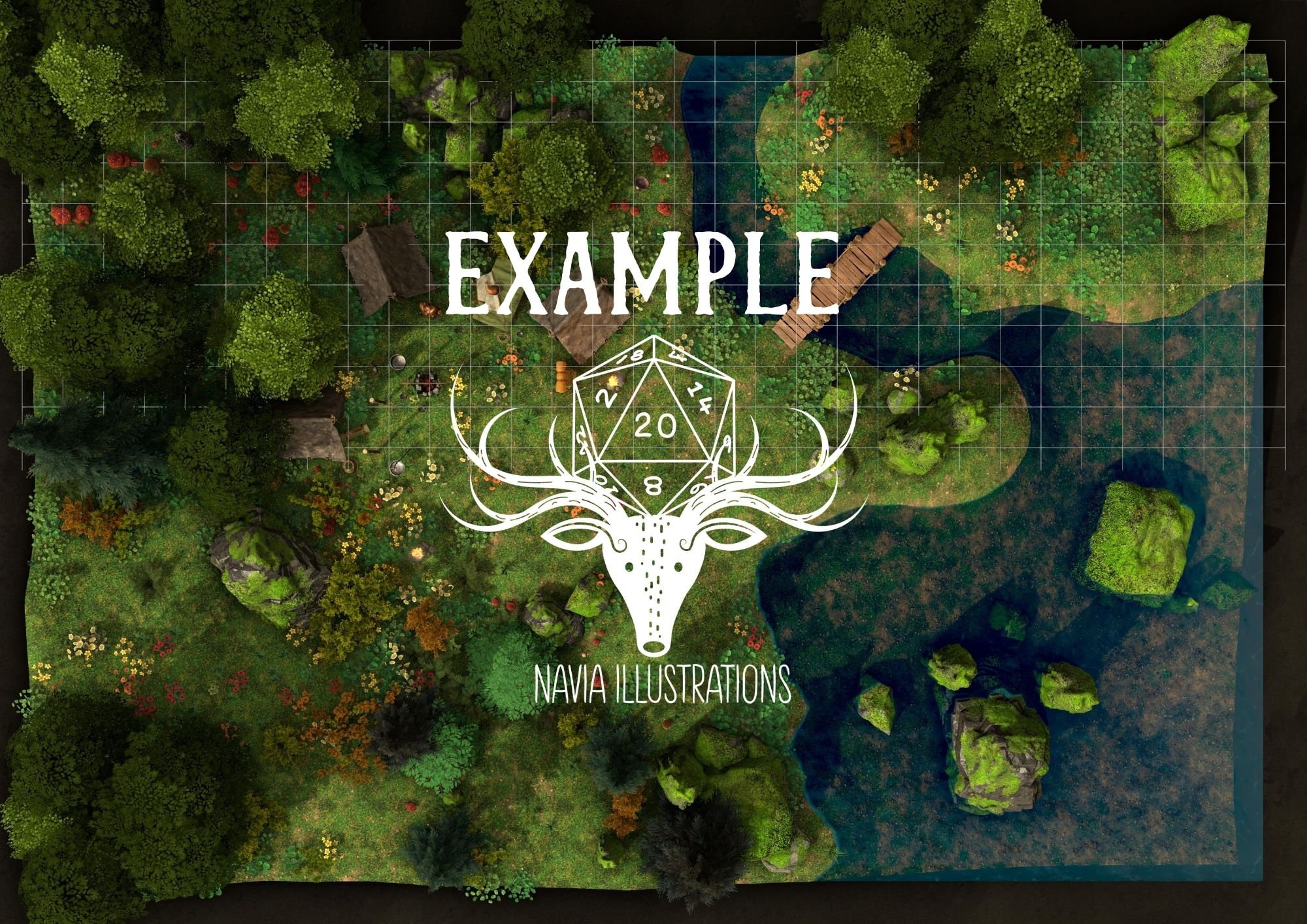 Custom Battle Map Dnd Map Comission Customised D&D Digital Map Dungeons ...