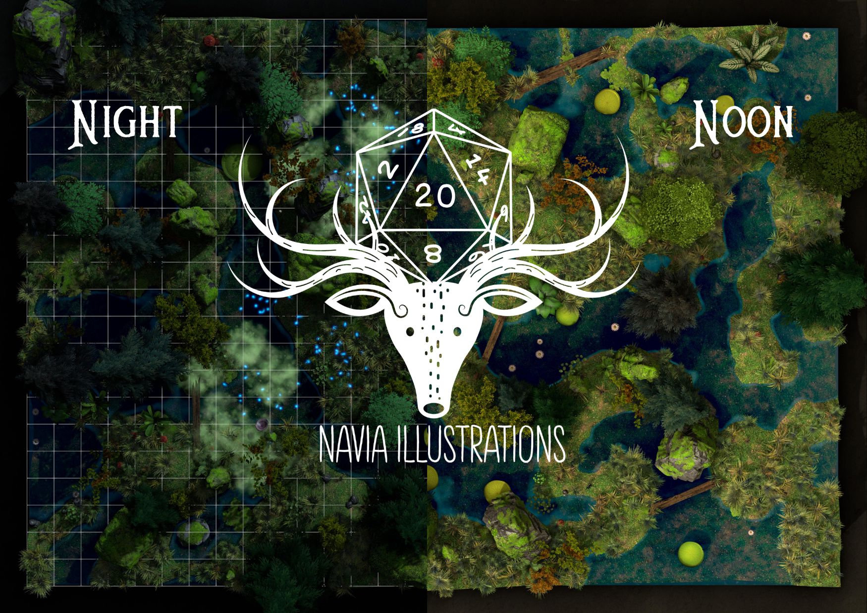 Swamp Maps Pack Human Designed Dnd Map Bundle Dnd Battle - Etsy