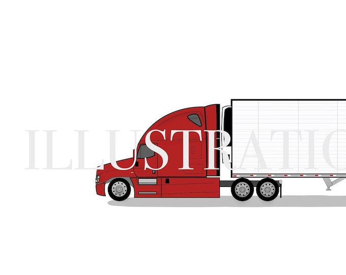Square Nose Wooden Tractor Trailer - Etsy