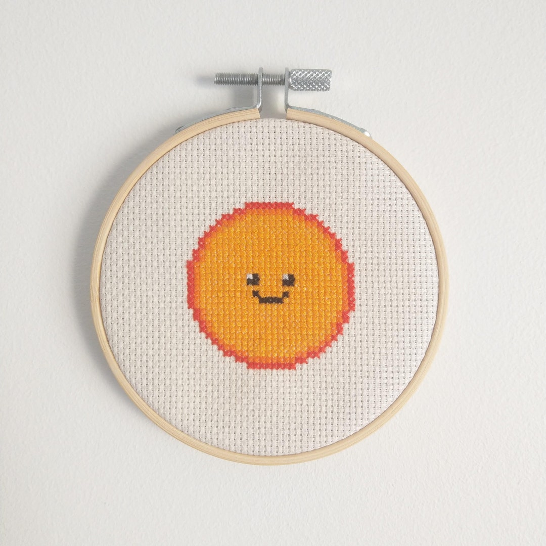 Sun - Easy Cross Stitch Pattern Small - Etsy
