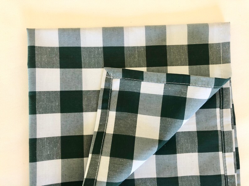 Buffalo Check Set of Table Napkins Country Kitchen Farmhouse | Etsy