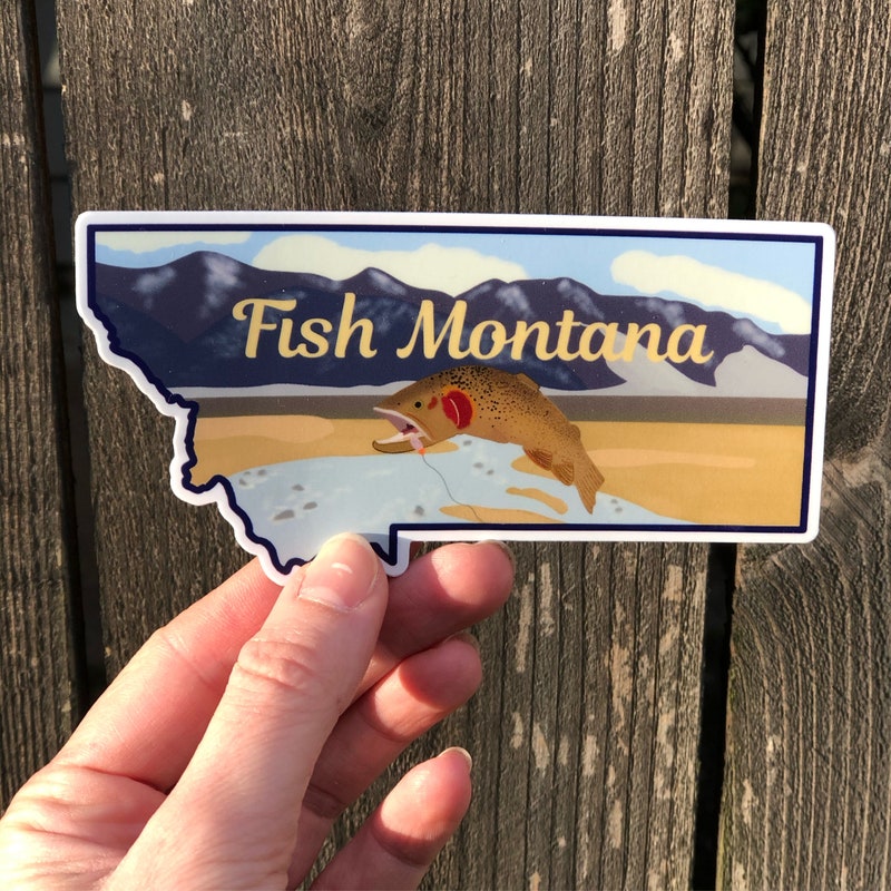 Montana Sticker - Etsy