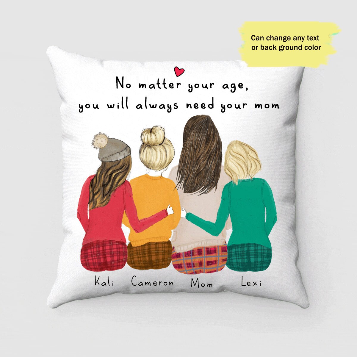 Personalized No Matter Your Age You Will Always Need Your Mom Etsy