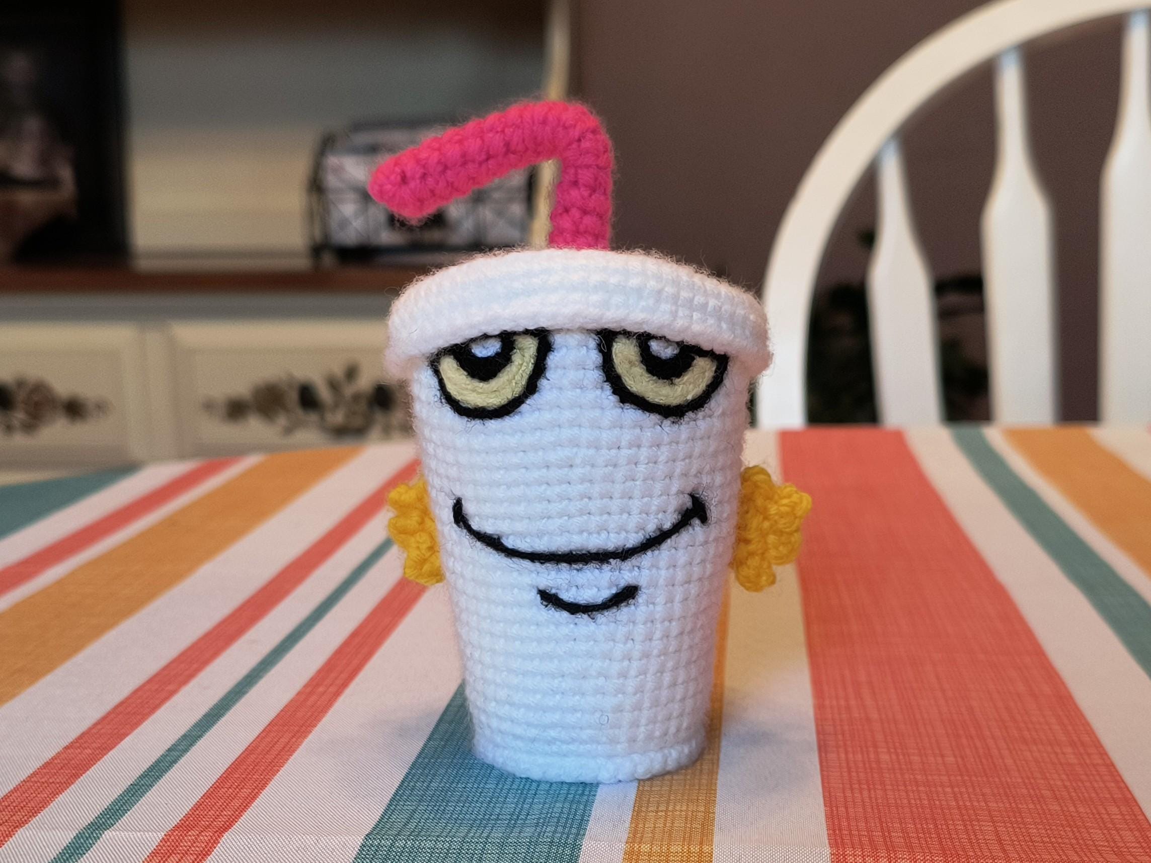 PDF Pattern for Master Shake Crochet Aqua Teen Hunger Force ATHF ...