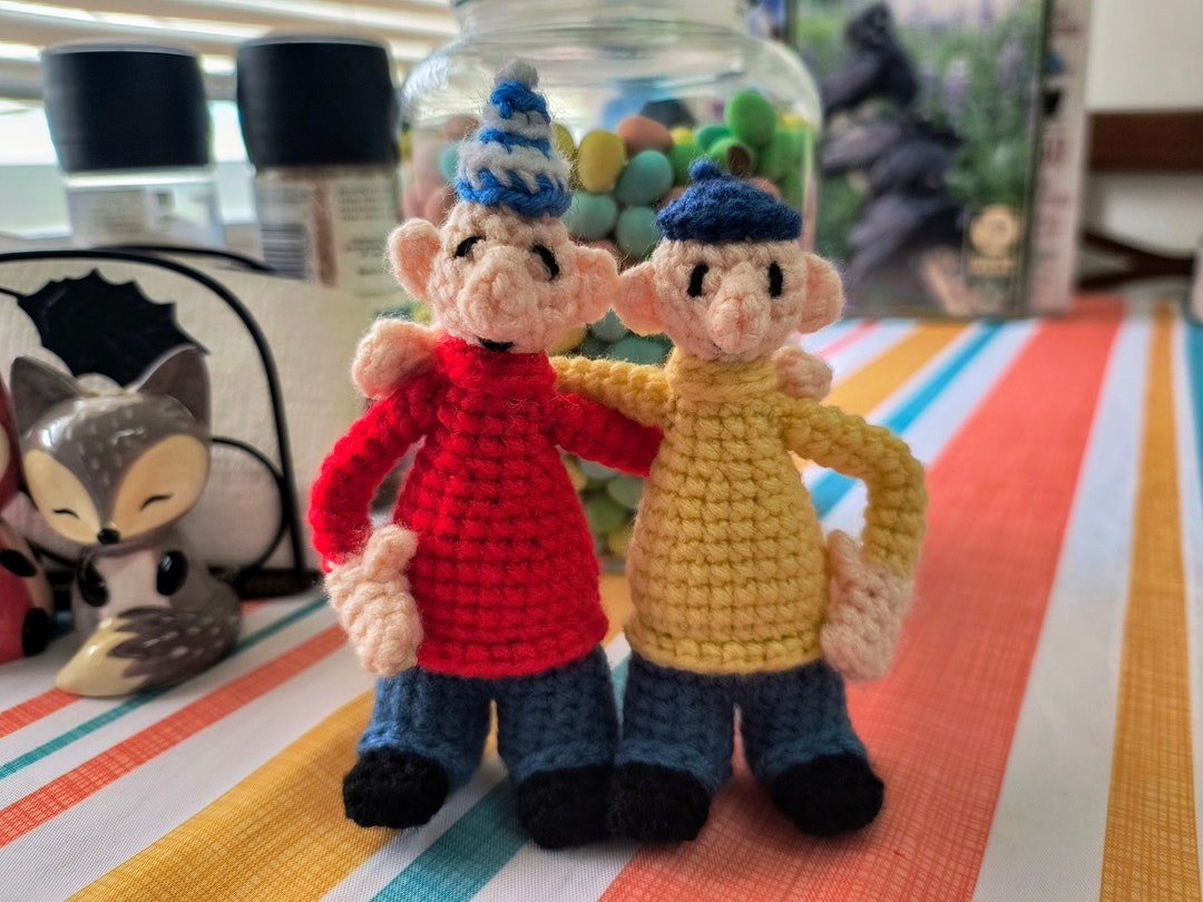 PDF Pattern for Pat and Mat Crochet Pat a Mat Amigurumi - Etsy