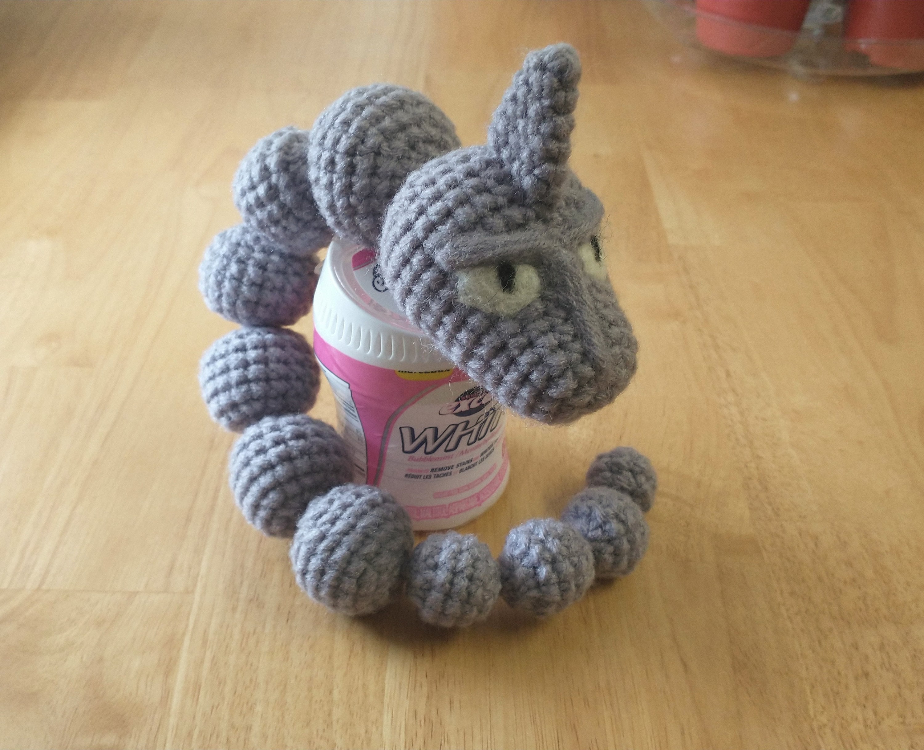 PDF Pattern for Onix Crochet Amigurumi Pokemon - Etsy