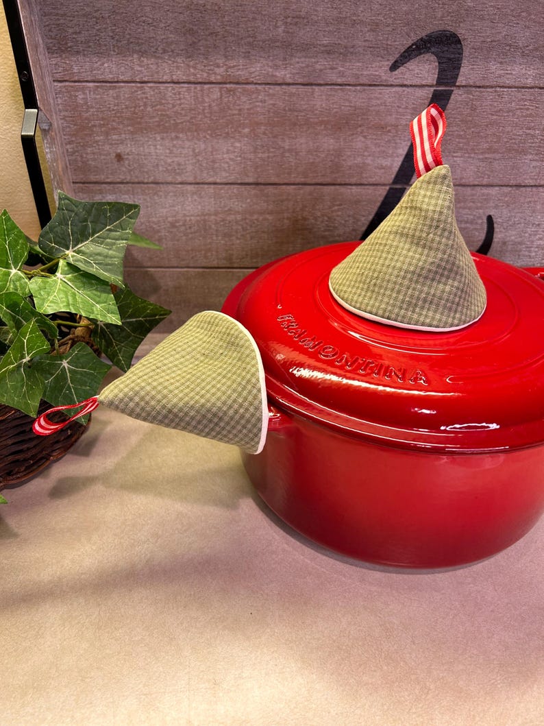 Triangle Hot Pads Set: Heat Resistant Pot Handle Holders - Etsy