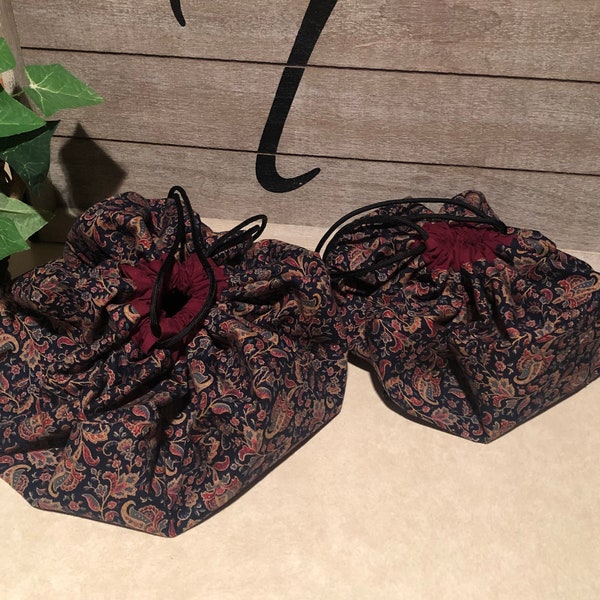 Drawstring Makeup Bag - Etsy