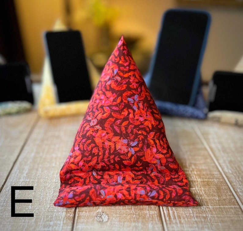 Fabric Cell Phone Pillow Stand: Hands-free Desk Gadget Holder - Etsy