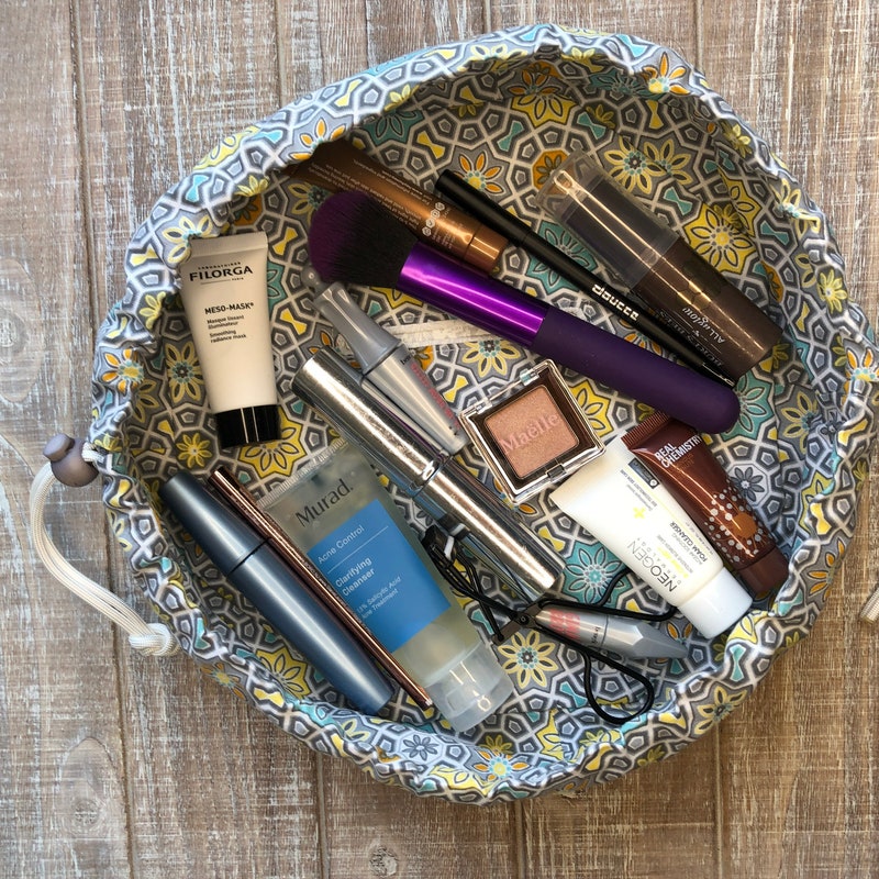 Drawstring Makeup Bag - Etsy