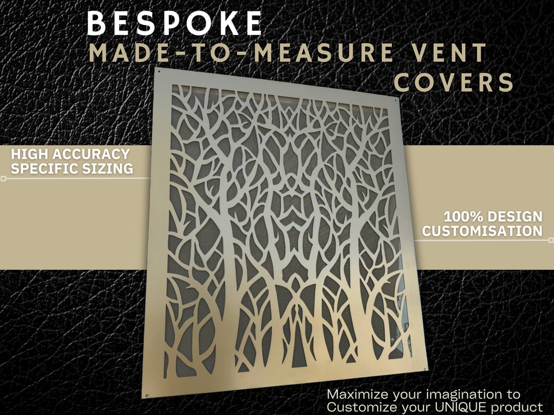 Custom-built Metal Flat Ventilation Grilles - Custom Design and ...