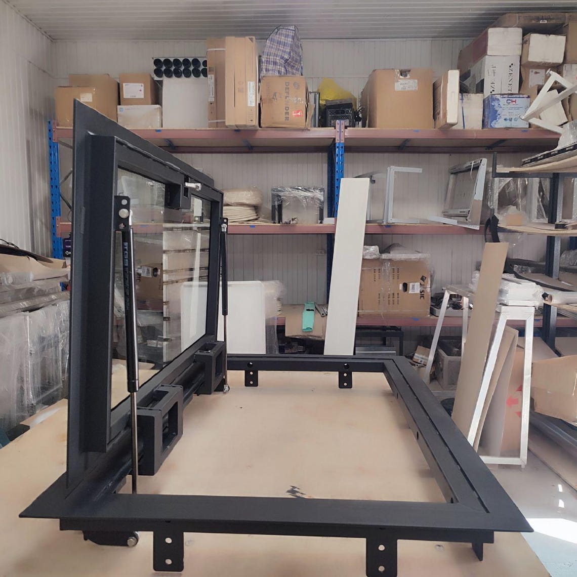 ANY SIZE & SHAPE Custom-made Floor Hatches With Glass Doors | Access ...