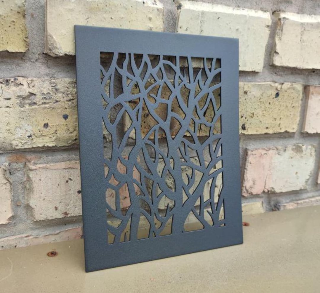 Custom Metal Flat Ventilation Covers 20 Gauge Galvanized Powder Coated ...