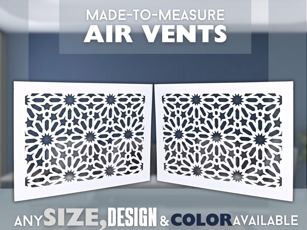 Custom-built Ventilation Grilles With Mesh, Vent Covers, HVAC Air ...