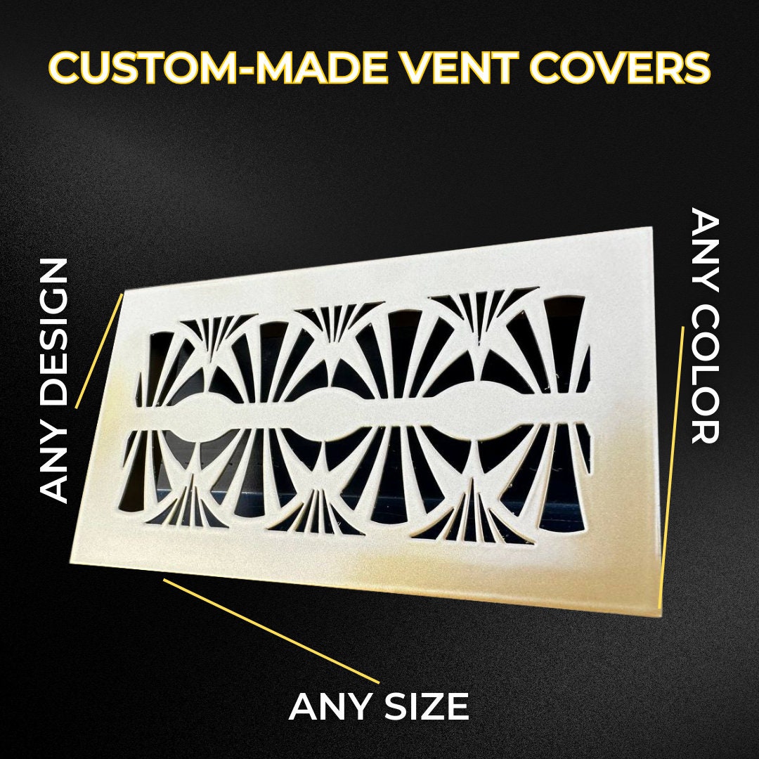 Handcrafted Metal Flat Air Diffusers - Unique Home Accents - Tailored ...