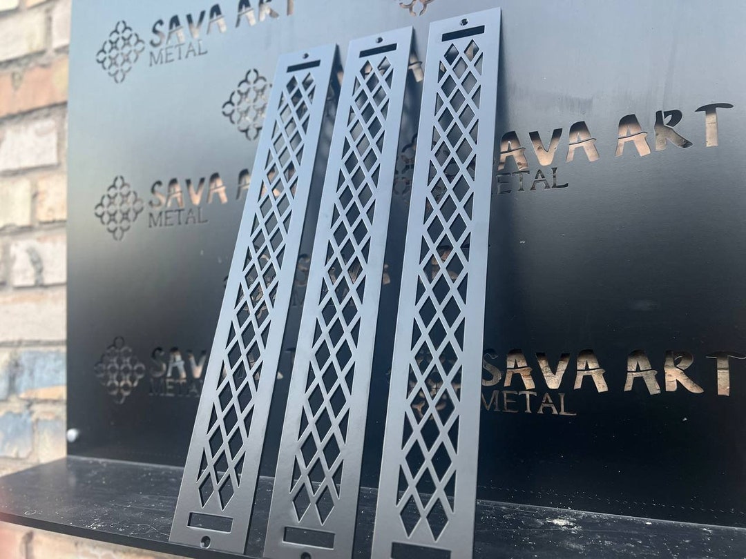 Personalized Flat Metal HVAC Registers - Custom Metal Air Diffusers ...