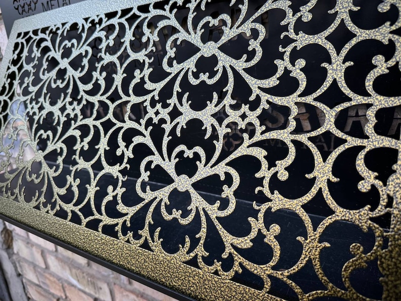 Custom Metal Framed Air Vent Grilles - Bespoke Metal Framed HVAC ...