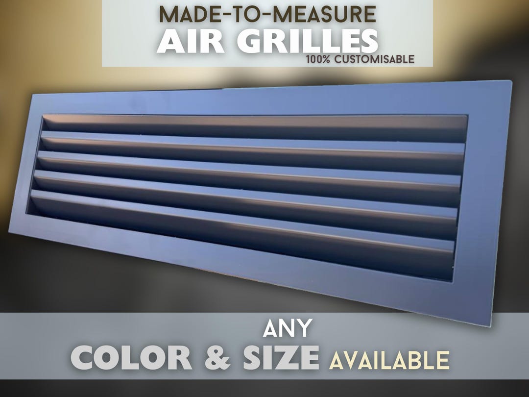 Made-to-measure Ventilation Grilles - Bespoke Metal Air Vent Covers ...
