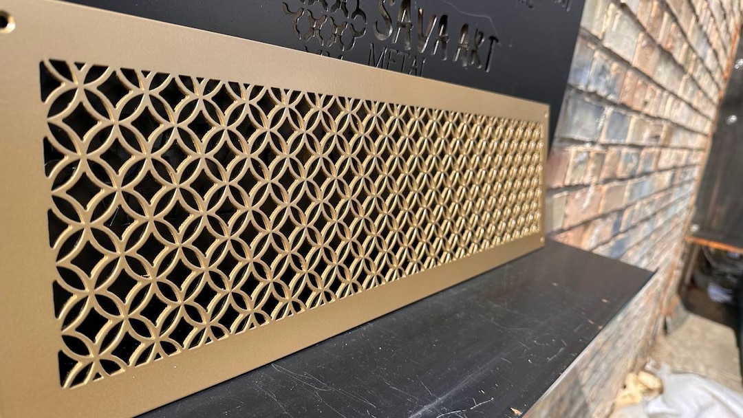 Custom Metal Flat Ventilation Covers 20 Gauge Steel - Create Your ...
