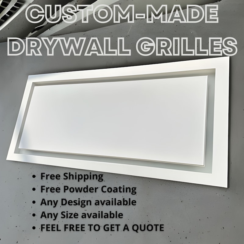 Ceiling Air Vent Cover Flush - Etsy UK