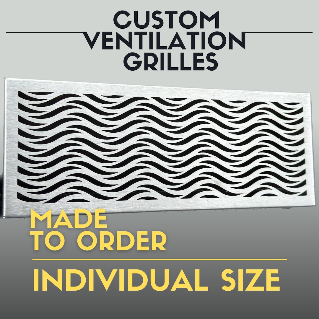 Individual Size & Design Stainless Steel Ventilation Grilles, Air ...