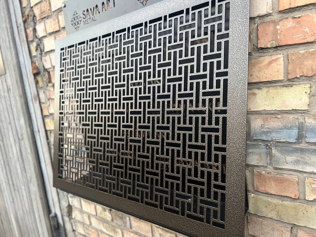Unique Metal Flat Cabinet Air Vent Panels - Bespoke Metal Air Vent ...