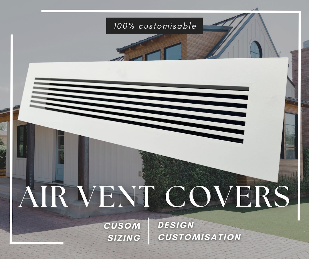 Fully Custom Air Vent Grilles With Back Frame 1mm Thick Steel - Design ...