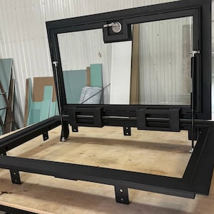 Made-to-order Bespoke Glass Floor Hatch - Unique Glass Floor Access ...