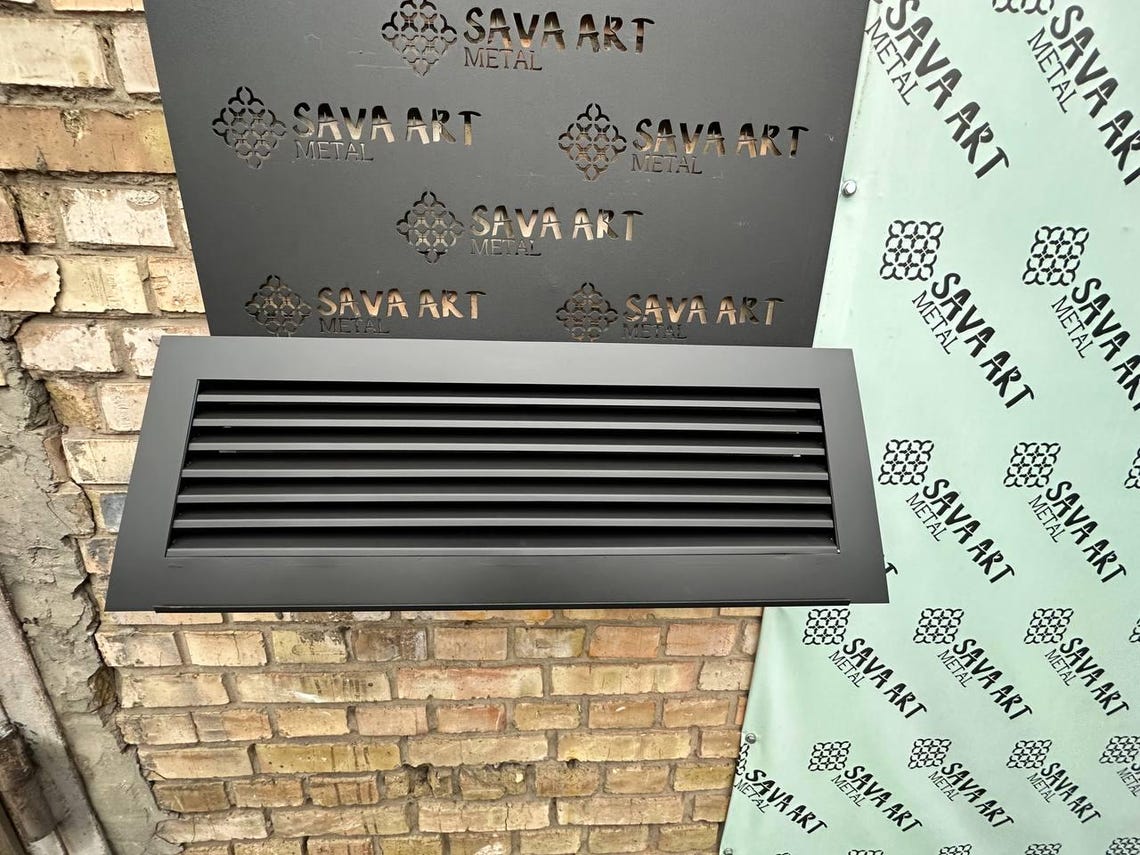 Fully Customizable Ventilation Grilles - Bespoke Metal Air Ventilation ...