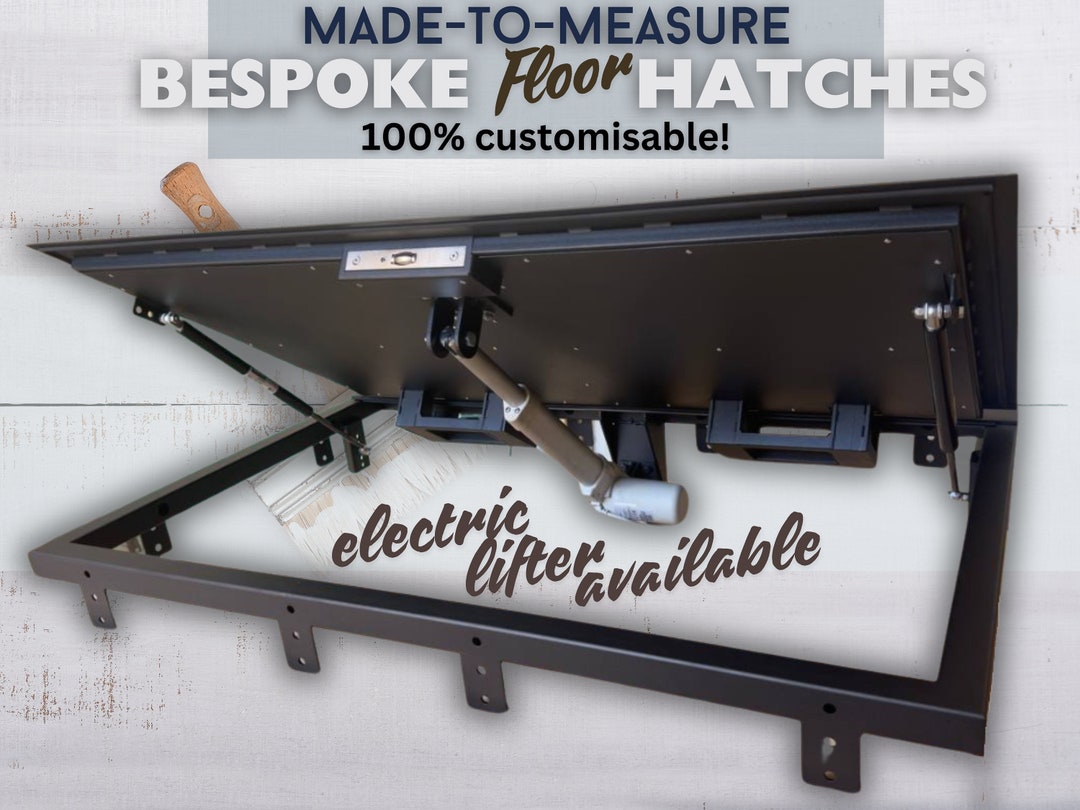 Tailored Floor Hatch With Electric Lifting System - Made-by-measure ...