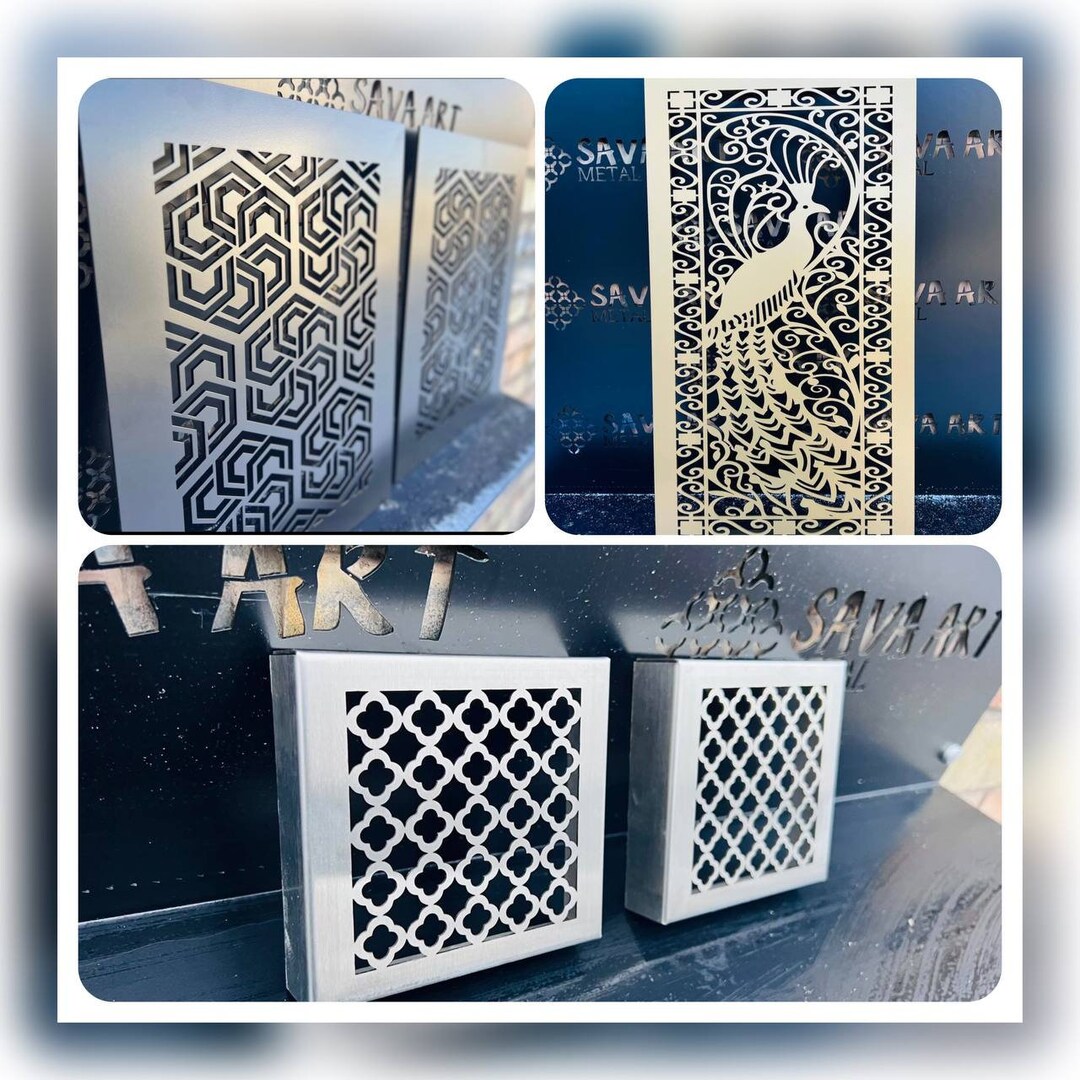 Unique Metal Framed Air Passage Panels custom Metal Framed HVAC ...