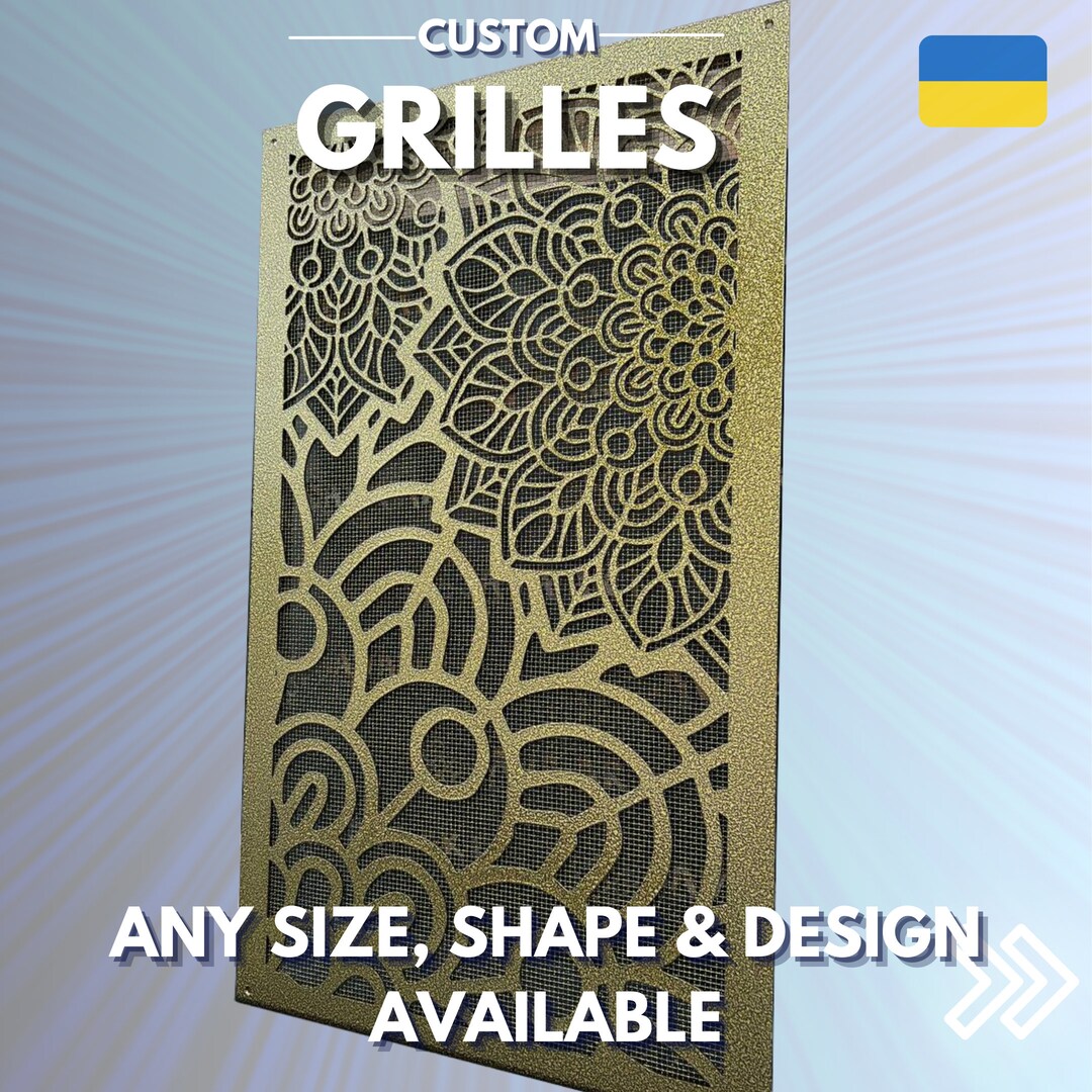 Made-to-order Metal Air Flow Screens - Custom Design Metal Cabinet ...