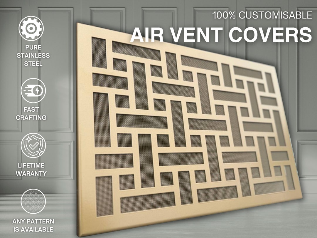 Custom-made Ventilation Grilles, Bespoke Air Registers, Personalised ...