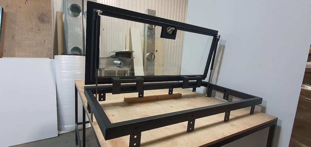 Made-to-order Bespoke Glass Floor Door - Unique Glass Cellar Access ...