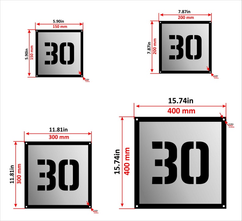 Custom COR-TEN Steel House Sign Corten weathering - Etsy