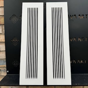 Fully Custom Air Vent Grilles With Back Frame 1mm Thick Steel - Design ...