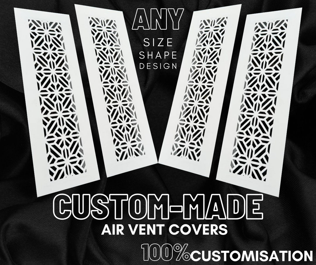 Artisan Metal Framed Air Flow Panels - Tailored Metal Rear Flange HVAC ...