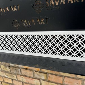 Handcrafted Metal Framed Air Flow Grilles - Custom Metal Framed HVAC ...