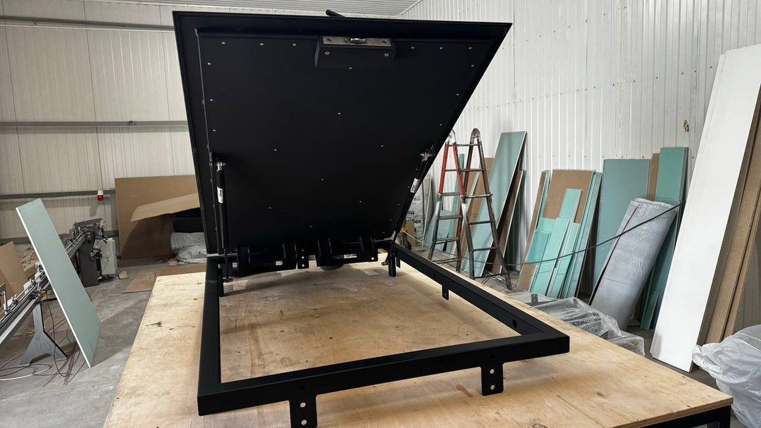 Bespoke Steel Floor Hatch - Made-to-measure Steel Floor Access Door ...