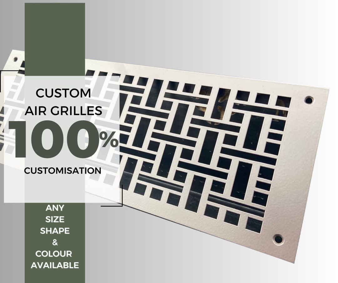 Personalized Flat Air Vent Covers - Unique Flat Air Vent Grilles ...
